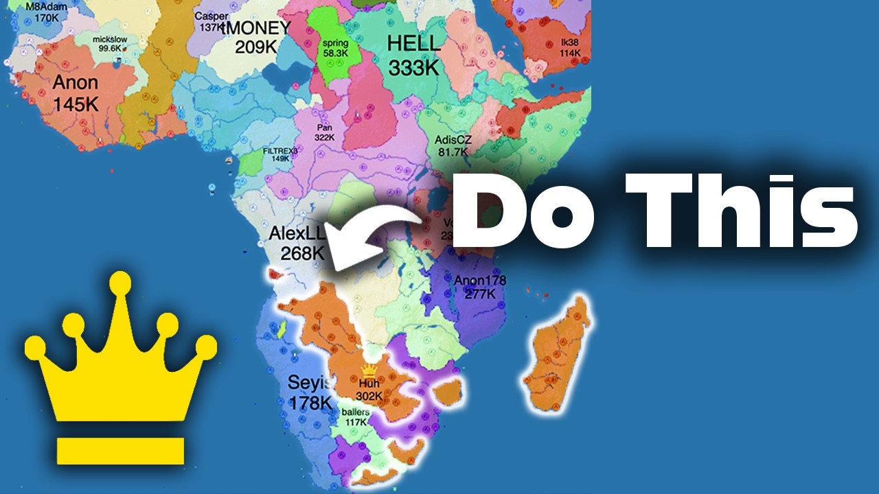 This is THE Strategy to Beat 100 Players in OpenFront.io - YouTube