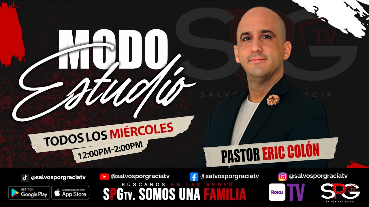 MODO ESTUDIO / PASTOR ERIC COLON (7/5/25) - YouTube