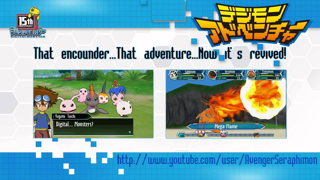 Digimon Adventure The Video Game new screenshots! [PSP] - YouTube