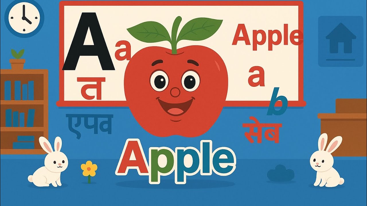 Phase abcd Phonicsongs, A For Apple, B For Ball,C For Cat, English ...