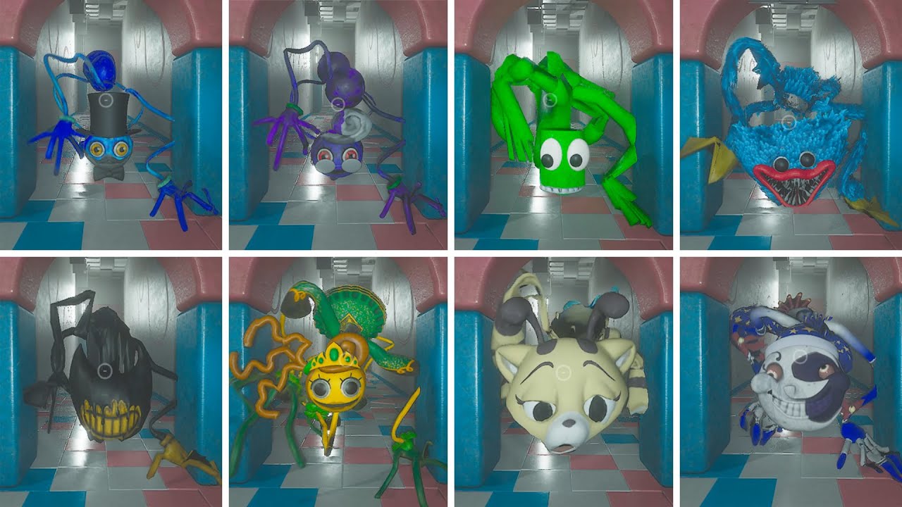 What If I Got Chased By All Mod Bosses In Poppy Playtime Chapter 2