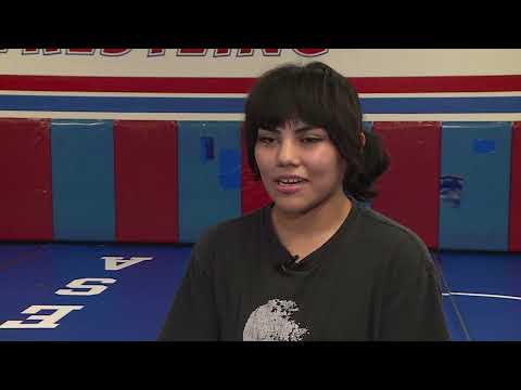 Wrestle Kayla Jose of West Mesa feature