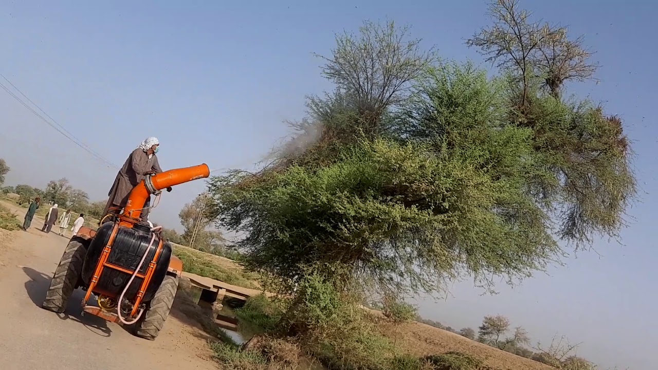 Locust Control by chemical Method. - YouTube