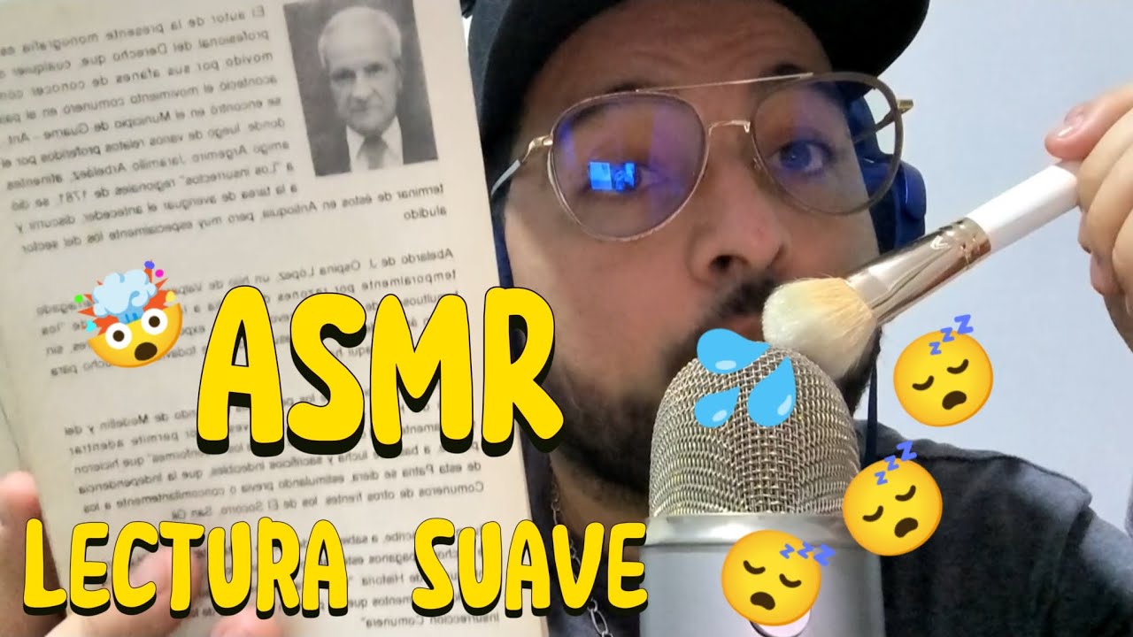 ASMR - lectura inaudible(un poco) segunda parte - YouTube