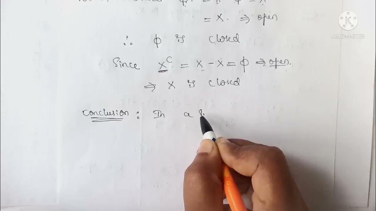 Closed sets||Definition,examples and theorems on closed sets|| Topology ...