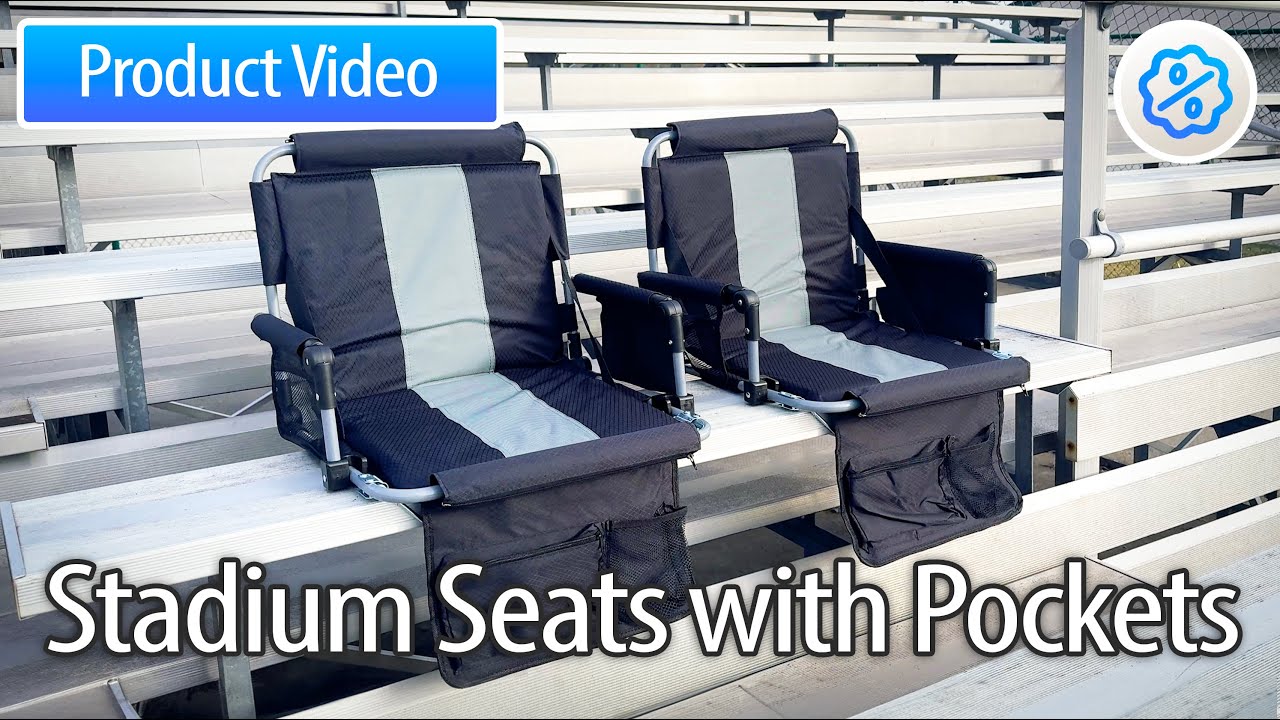 Lightweight, Collapsible, with Pockets - AOOXIMI Stadium Seats ...