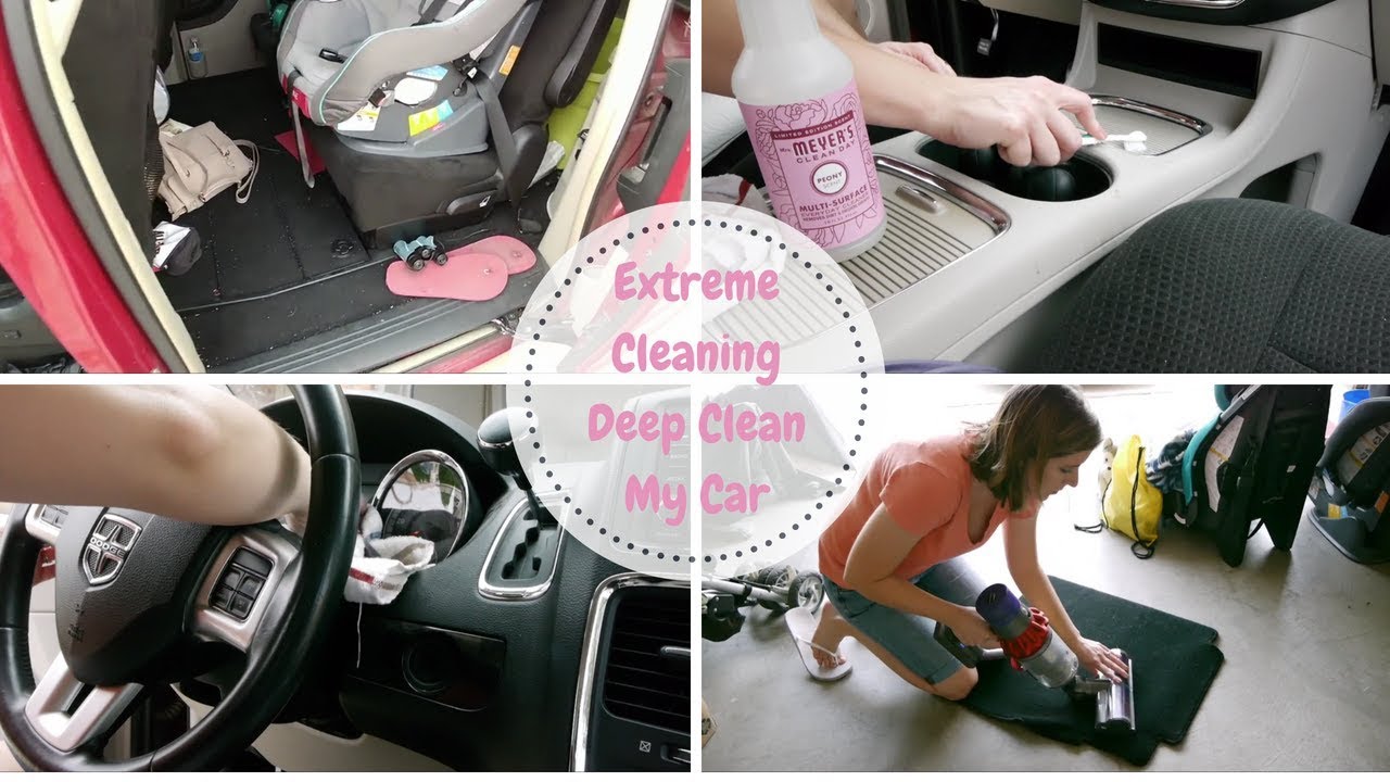 Extreme Clean With Me | Car Edition - YouTube