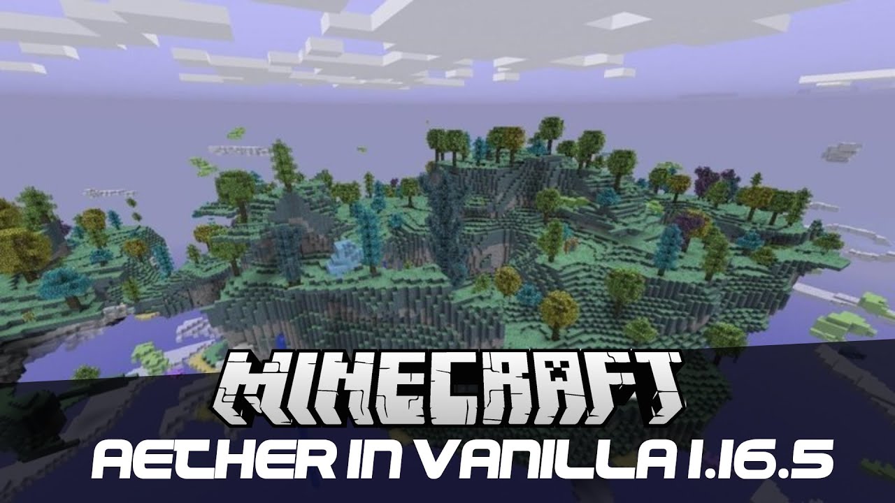 Working Aether Portal in Vanilla Minecraft 1.16.5 (Completely Legit ...