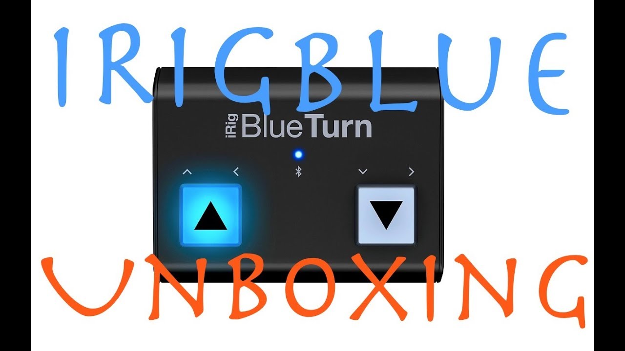 Irig Blue Turn Unboxing!!!! - YouTube