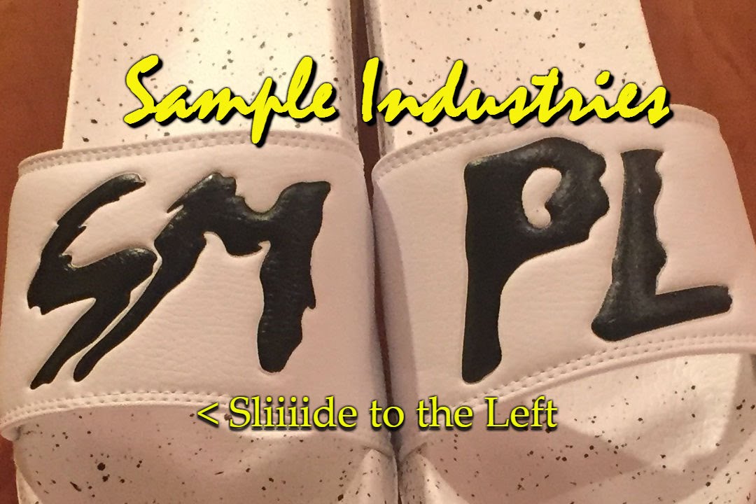 White SMPL Slide Unboxing & On-Foot + NEW Dance 'Chancla Slide' - YouTube