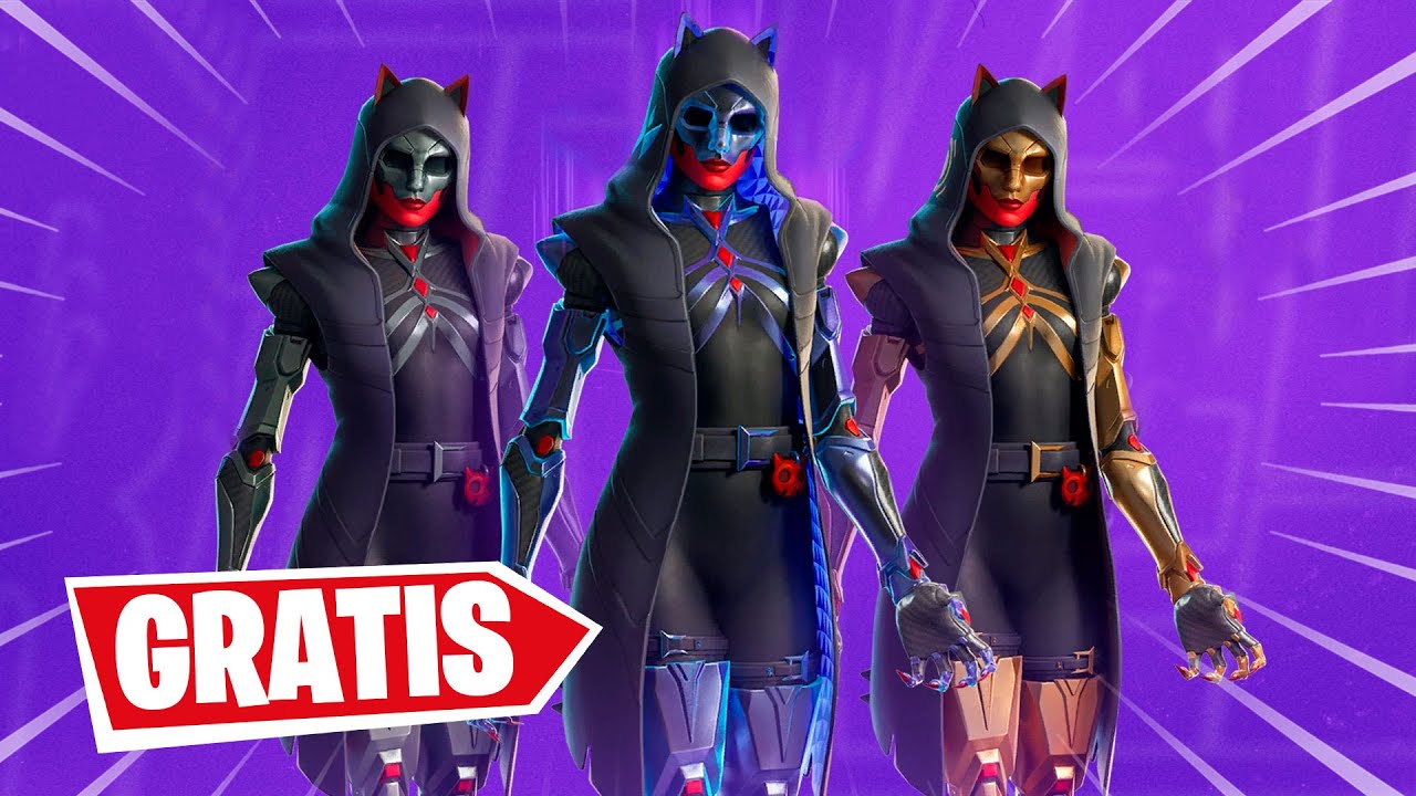 COMO CONSEGUIR GRATIS LA SKIN FELINA EN FORTNITE - YouTube