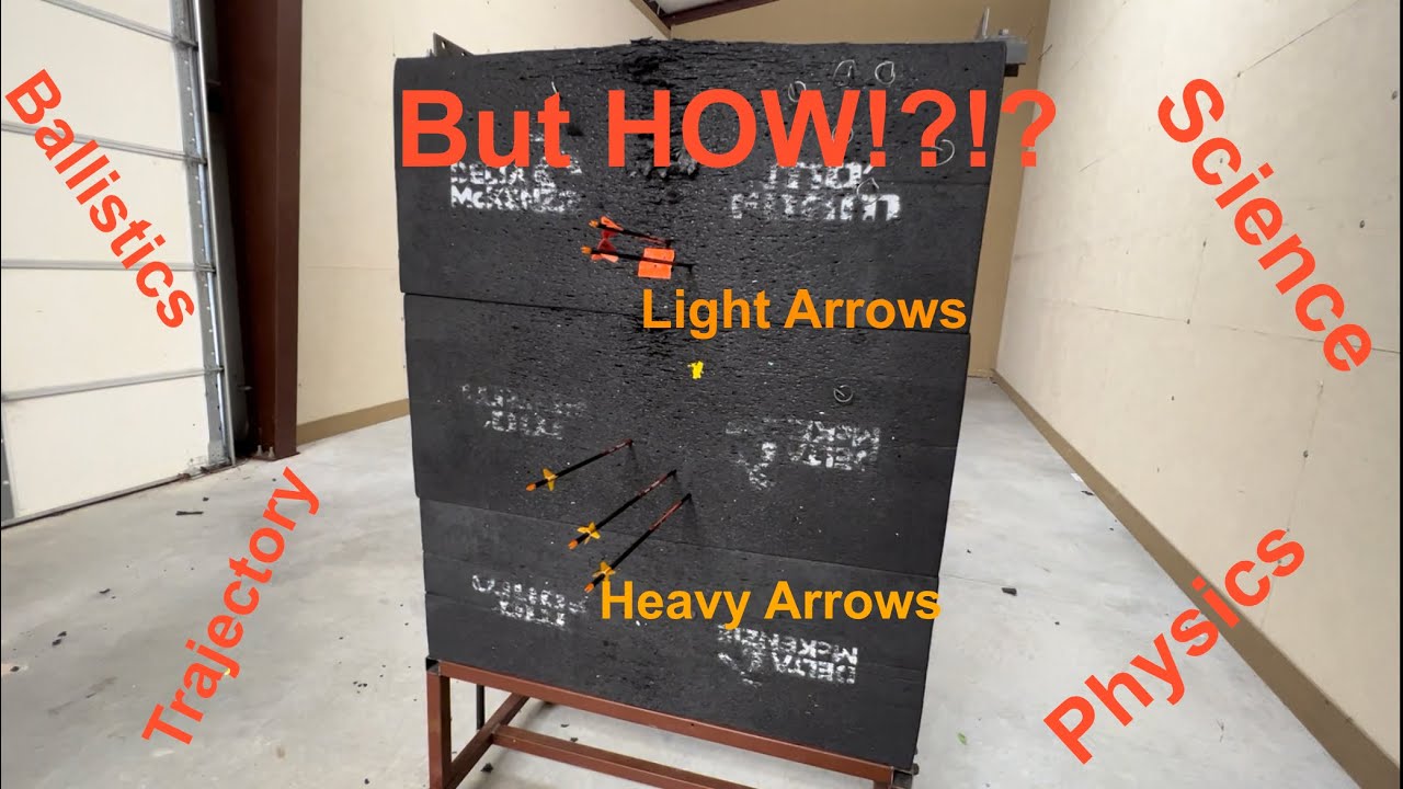 Shooting LIGHT and HEAVY Arrows from the SAME BOW! - YouTube