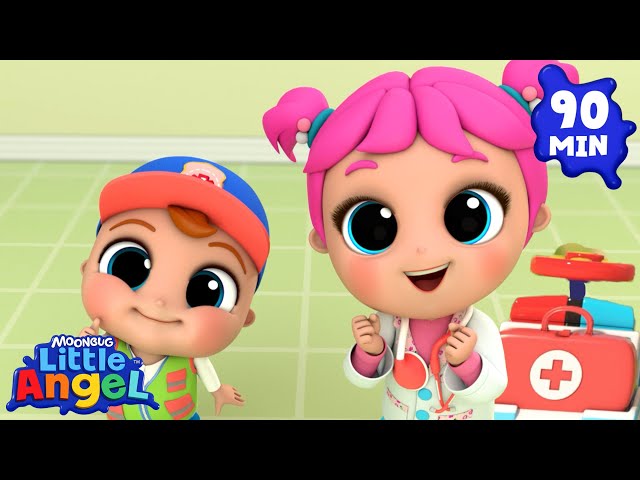 Dr. Jill is Here! Helping Baby John Feel Better + More | Little Angel ...