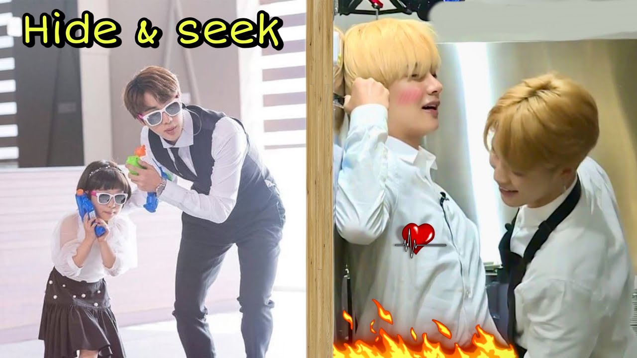 BTS Play Hide & seek #cutelife #shorts - YouTube