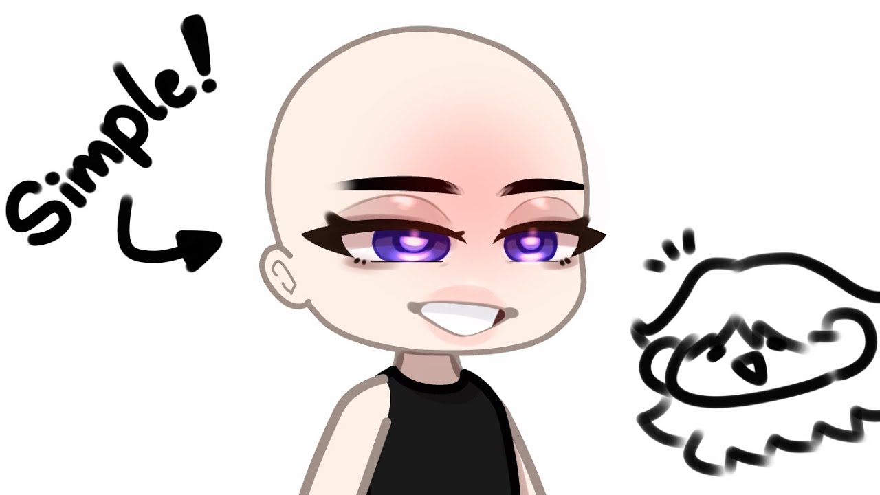 How to edit a simple face! - YouTube