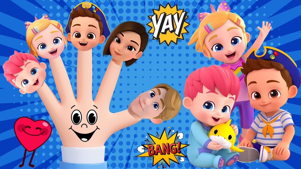 Finger Family | Baby Finger, Daddy Finger | Nursery Rhymes & Baby Songs ...