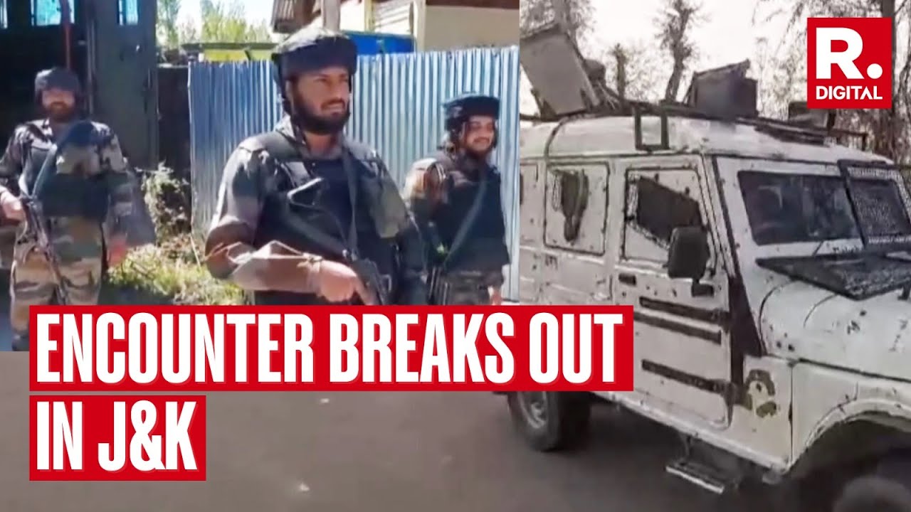 Jammu-Kashmir | Encounter breaks out between security forces ...