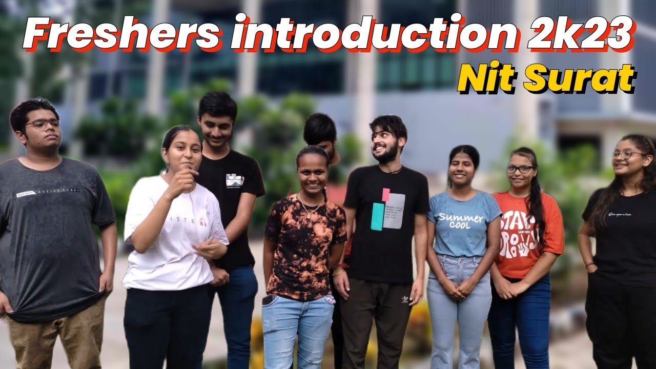 Freshers introduction 2023| Freshers intro 2k23 | first time in history ...