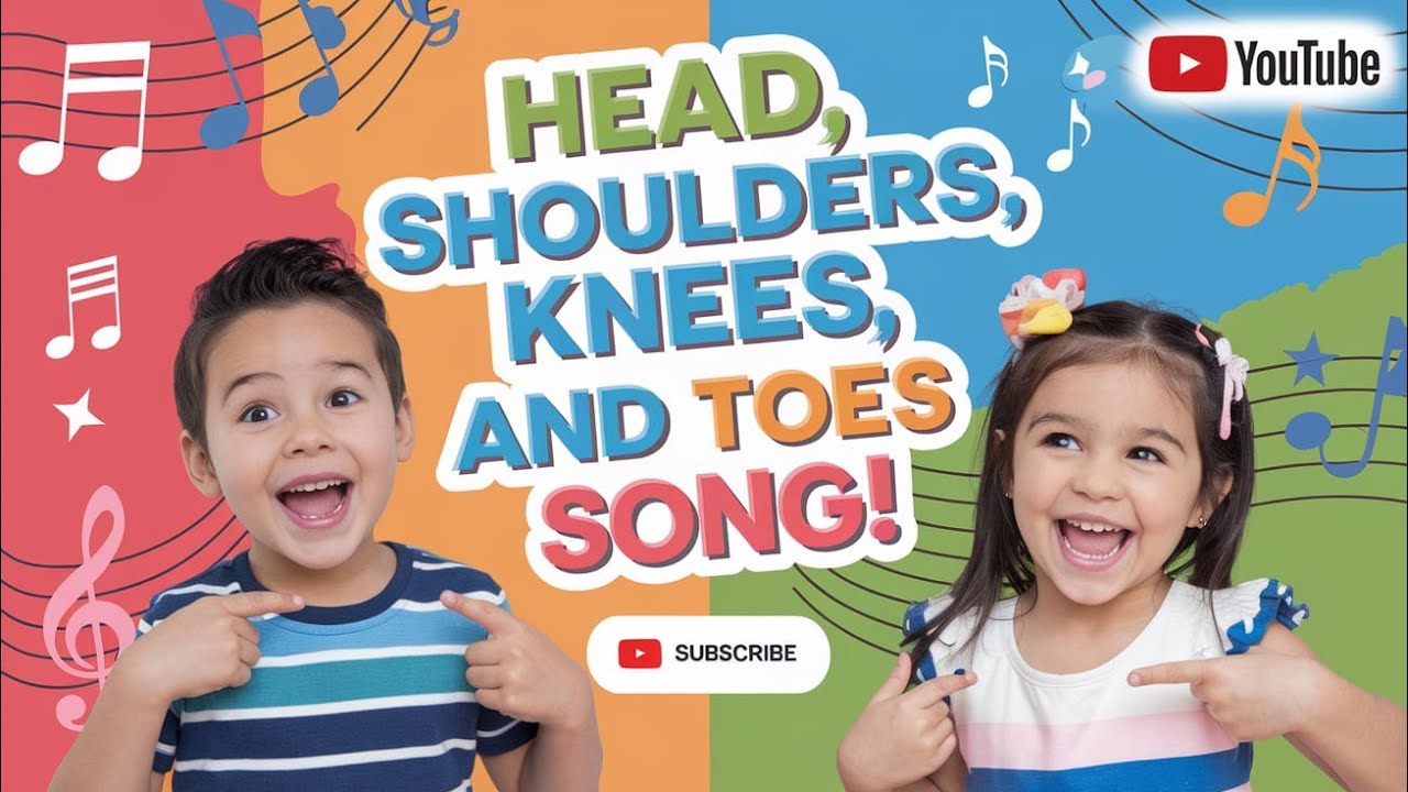 Head, Shoulders, Knees, and Toes Song | Fun Learning with ...