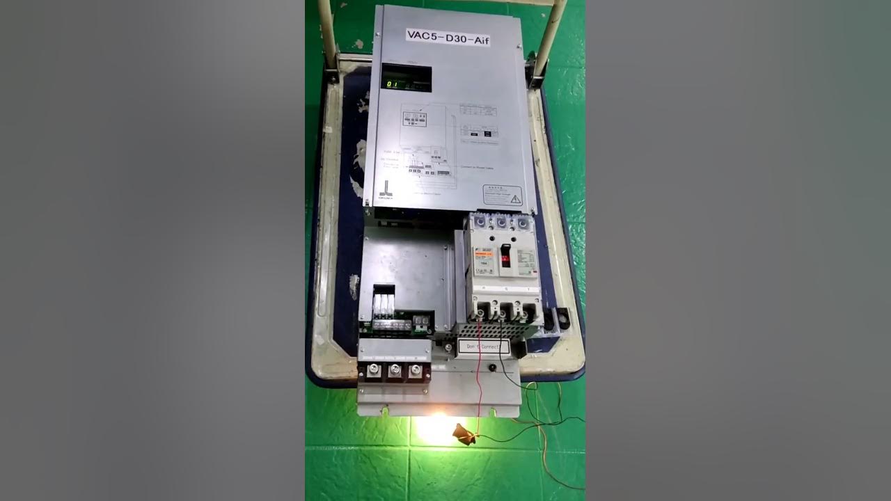 REPAIR OKUMA SERVO DRIVE VAC5-D30-AiF U1236-0006-003-10 | INGRESS MALAYSIA - YouTube