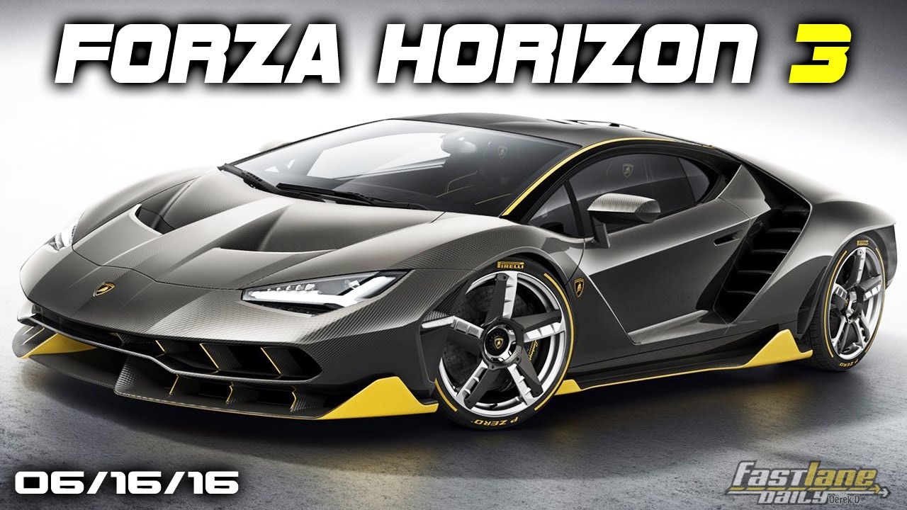Forza Horizon 3 Trailer, Mercedes-Benz GLC F-Cell, Muhammad Ali Porsche ...