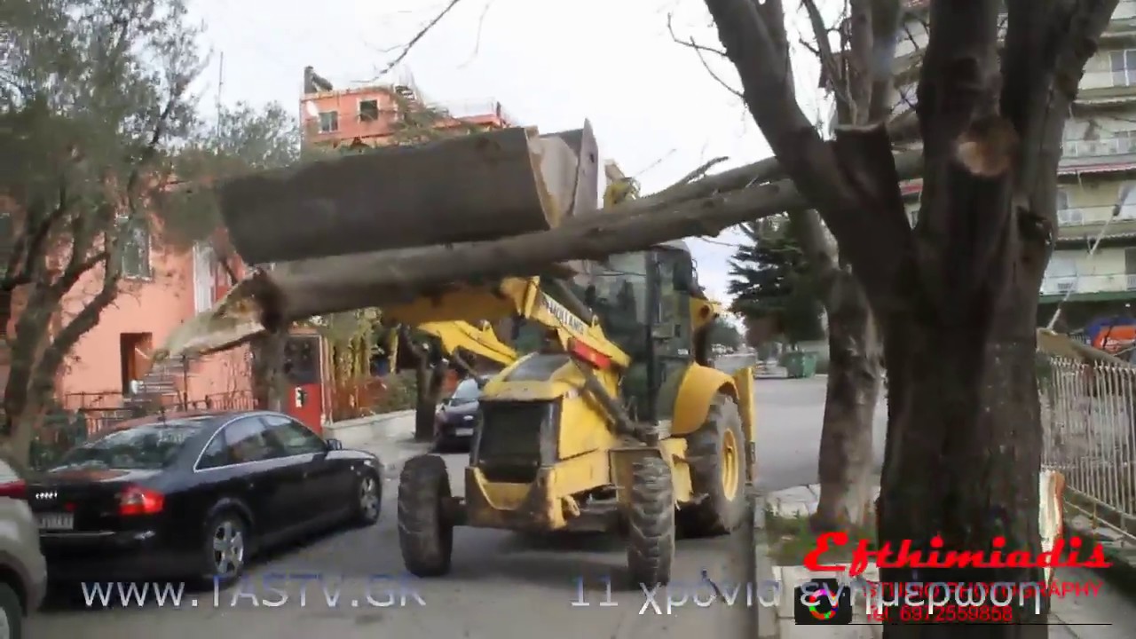 ΕΔΕΣΣΑ : Η ΚΑΚΟΚΑΙΡΙΑ ΕΡΙΞΕ ΔΕΝΔΡΑ ΜΕΣΑ ΣΤΗΝ ΠΟΛΗ - YouTube