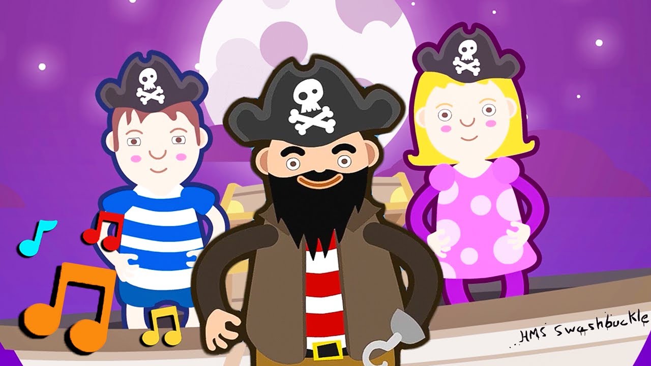 The Pirate Song!🎵Classic Nursery Rhymes for Kids🎵Gecko's Garage - YouTube