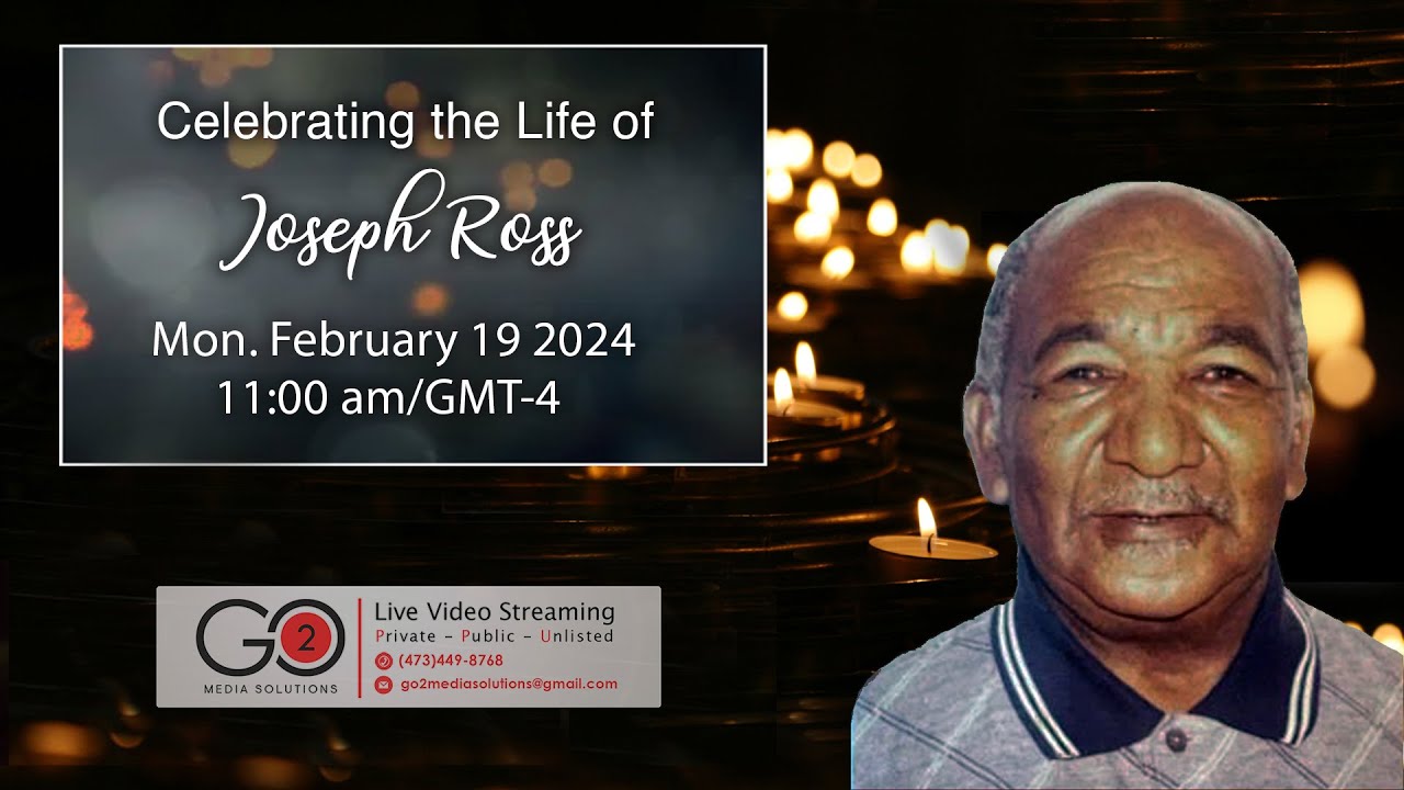 Celebrating the Life of Joseph Ross - YouTube