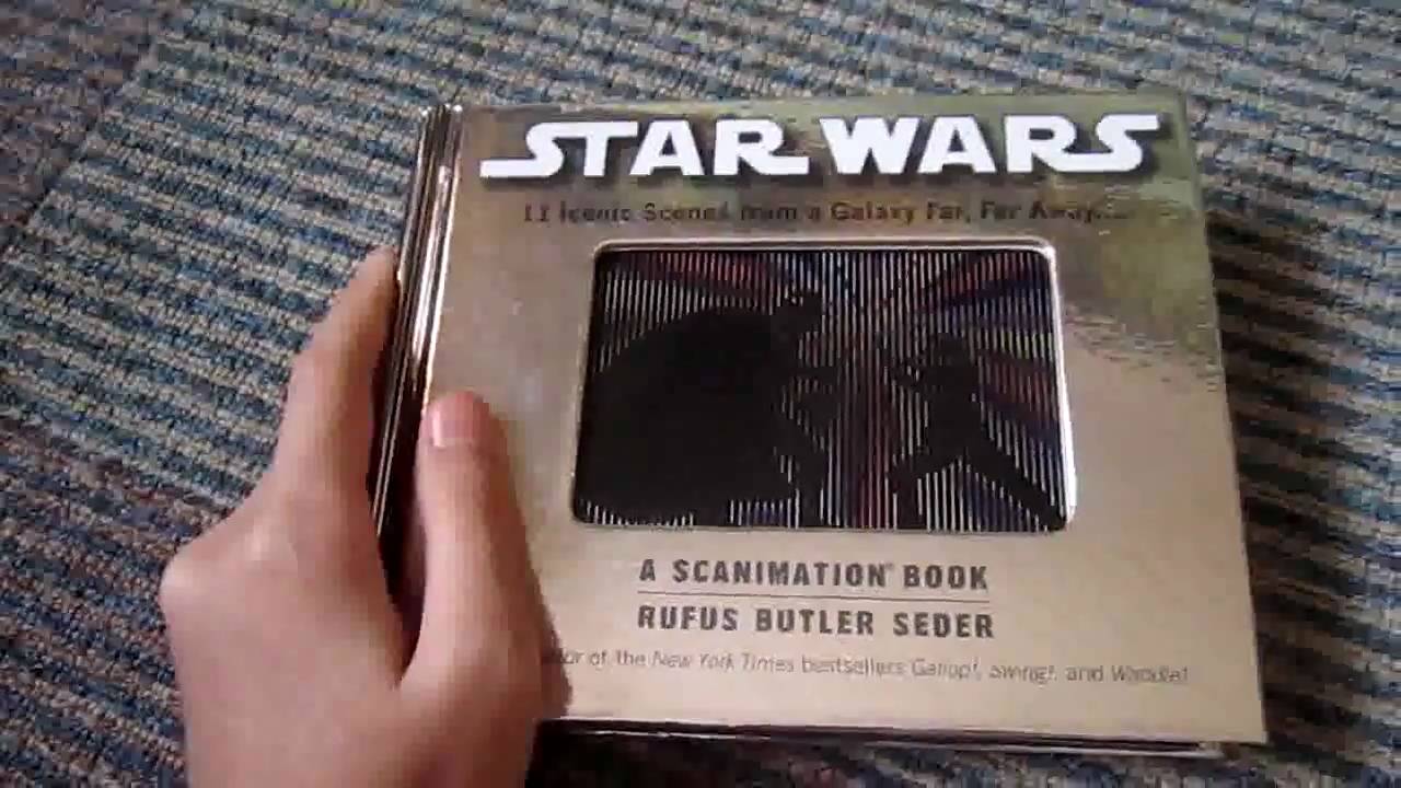 Star Wars Scanimation Book Review - YouTube