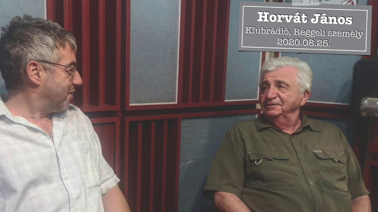 "Ezt azért nem..." - Horvát János a Klubrádióban (2020.08.25.) - YouTube