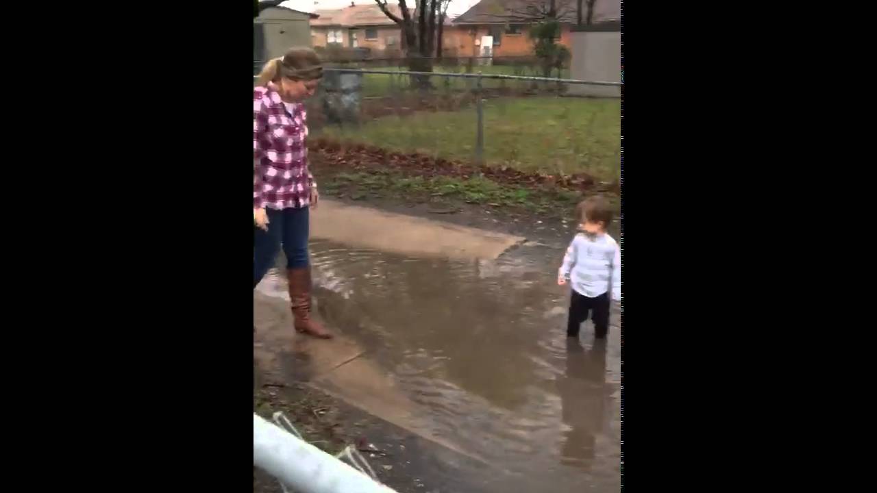 Splash in Puddles - YouTube