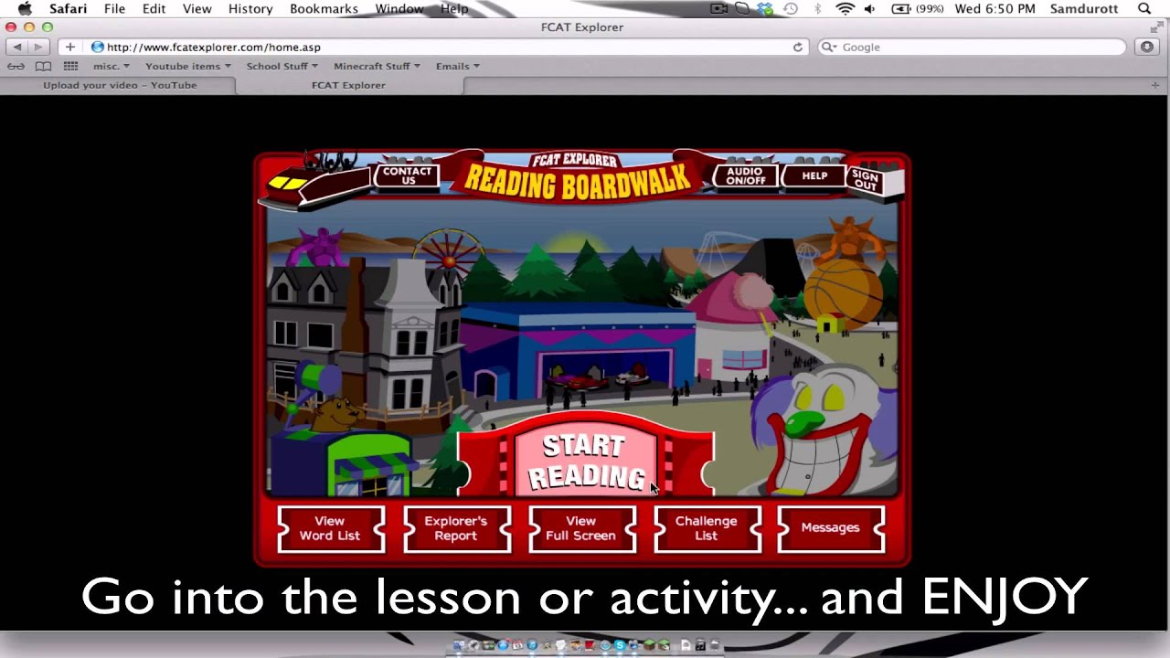 How to have FUN while doing FCAT Explorer - YouTube