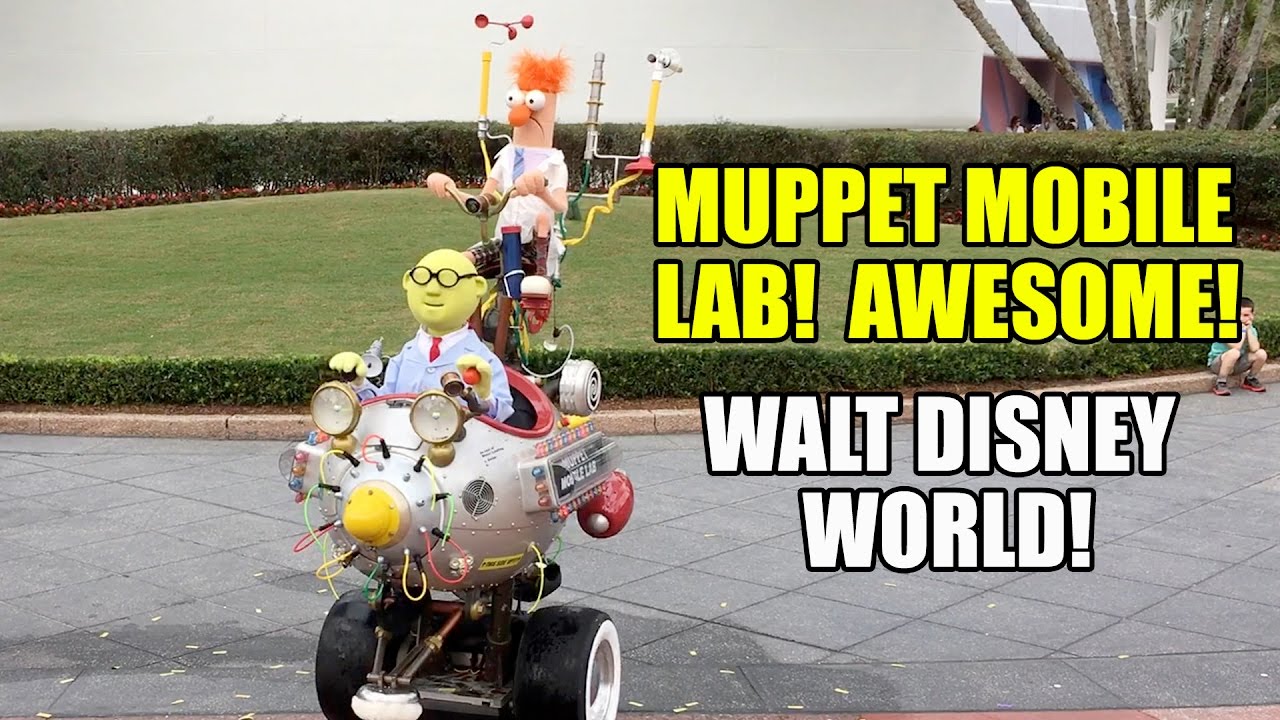 Muppet Mobile Lab! Awesome Show! Beaker & Dr. Bunsen Honeydew! Walt ...