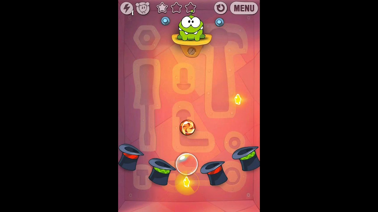 Cut the Rope Toolbox Level 7 Walkthrough - YouTube