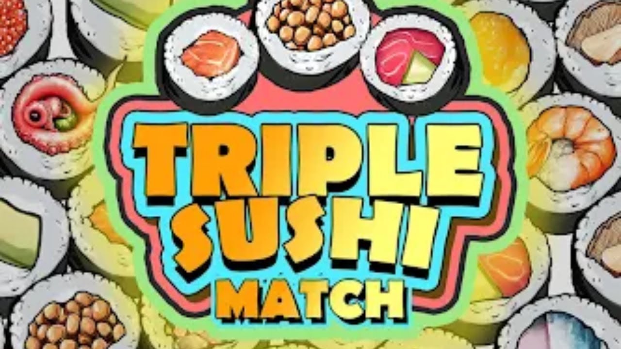 Triple Sushi Match-Tile puzzle Game Gameplay Android Mobile - YouTube