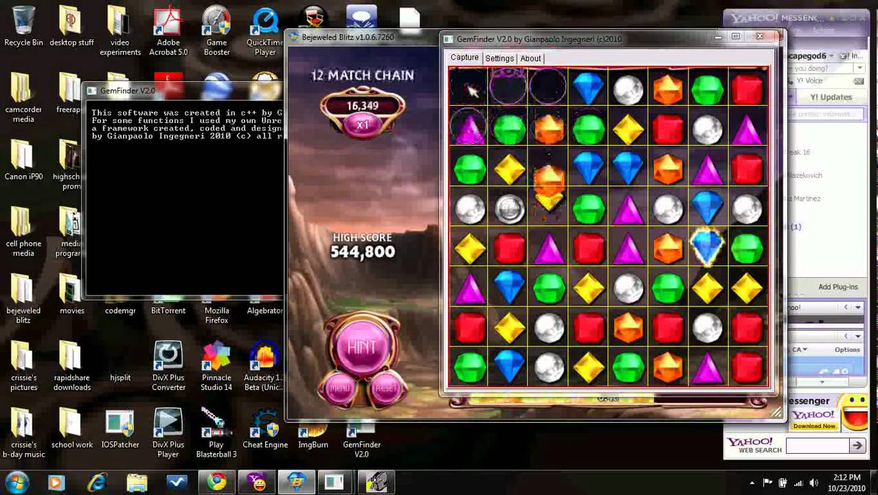 BEJEWELED BLITZ BOT!!!!!!!! - YouTube