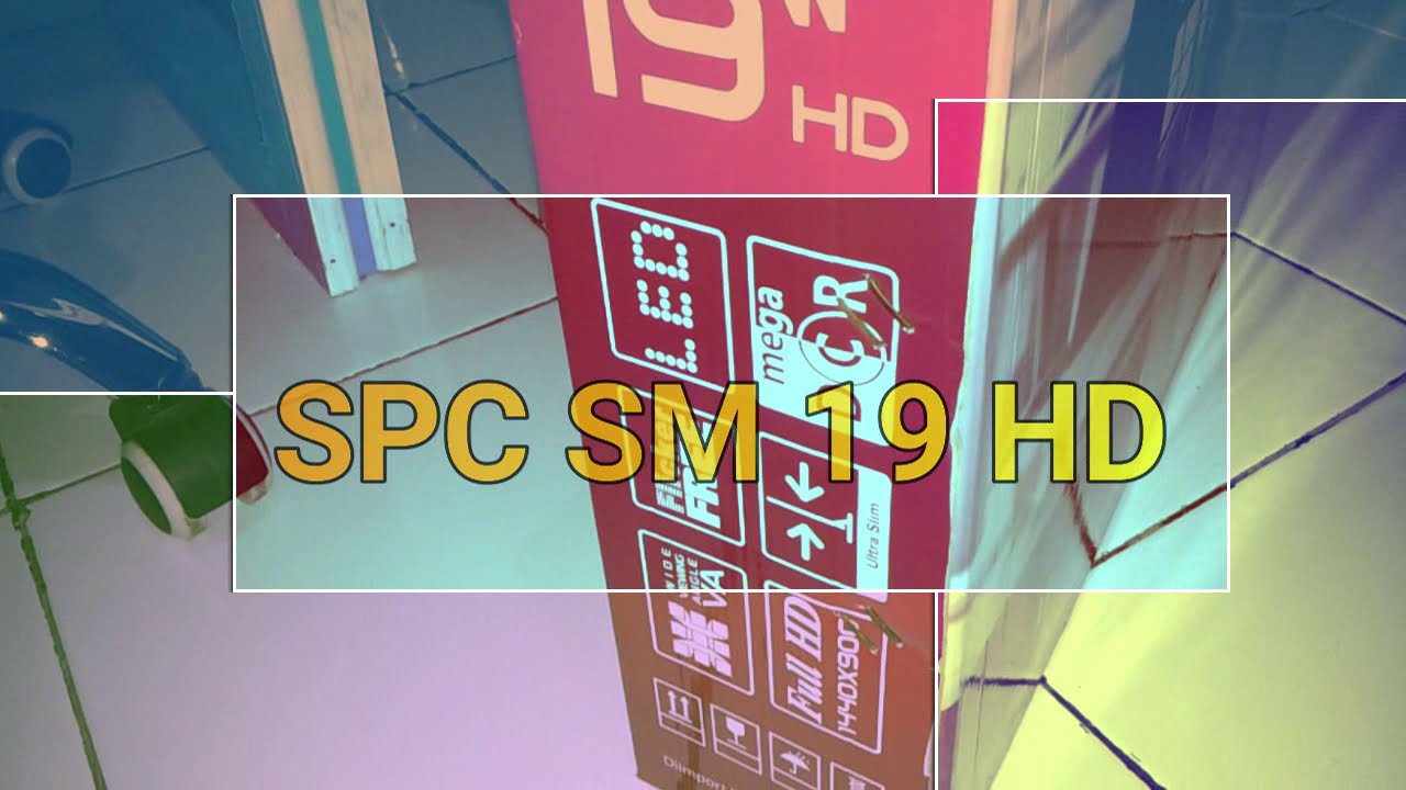 Unboxing Monitor SPC 19 Inchi | LED Monitor SPC SM 19 HD - YouTube