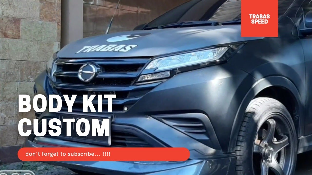 Body Kit Custom All New Terios All New Rush / TRD ++ - YouTube