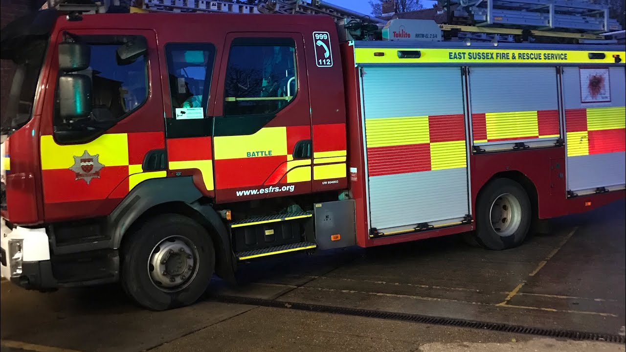 Battle Community Fire Station Responding - YouTube