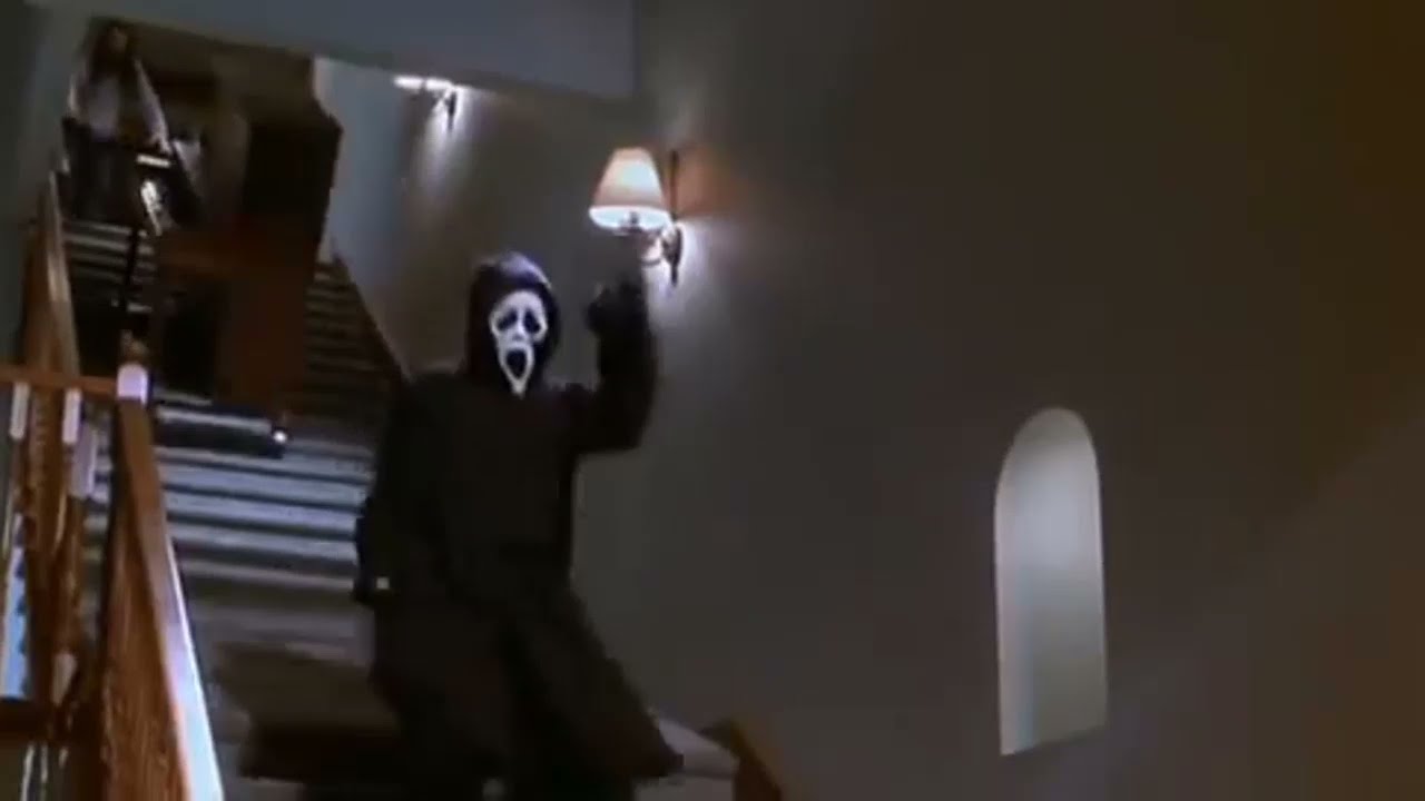 Ghostface Running Over The Scooby Doo Running Sound Effect - YouTube