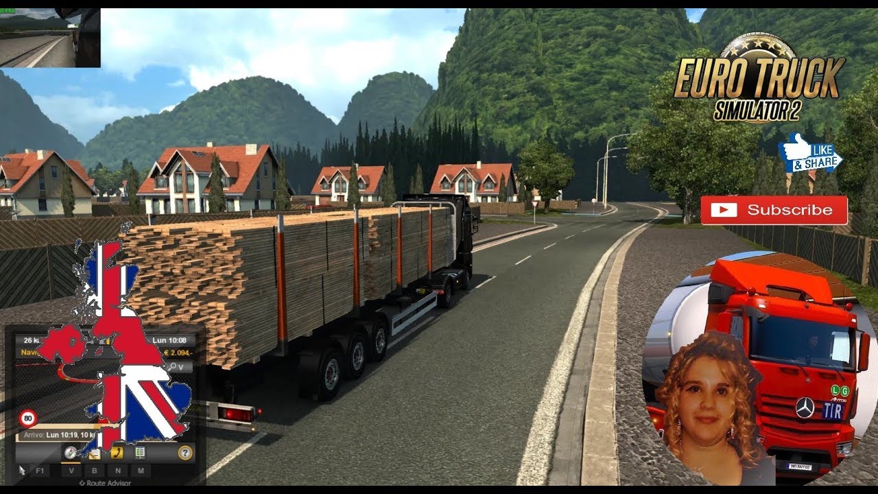 Euro Truck Simulator 2 (1.31) UK & Republic Of Ireland Map 1.1 Scale v1 ...