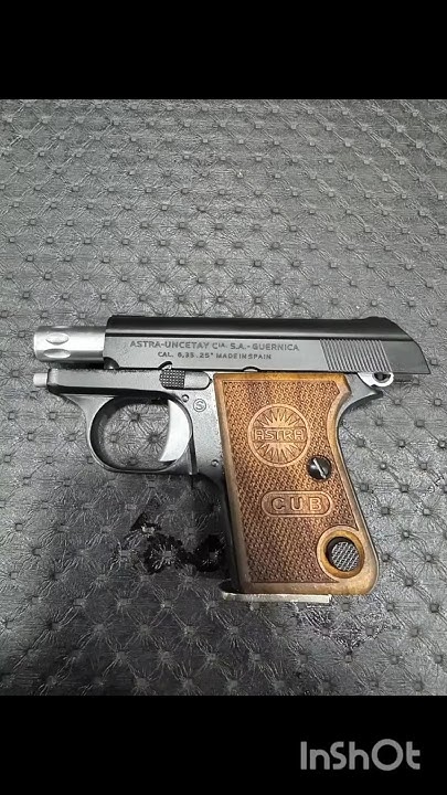 Astra Cub 6.35 - YouTube