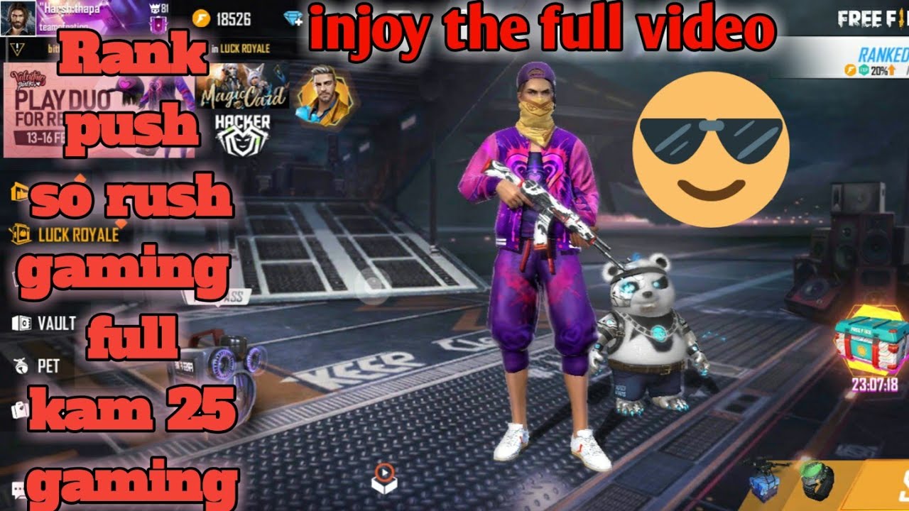 # rank push .. gaming gameplay .. - YouTube