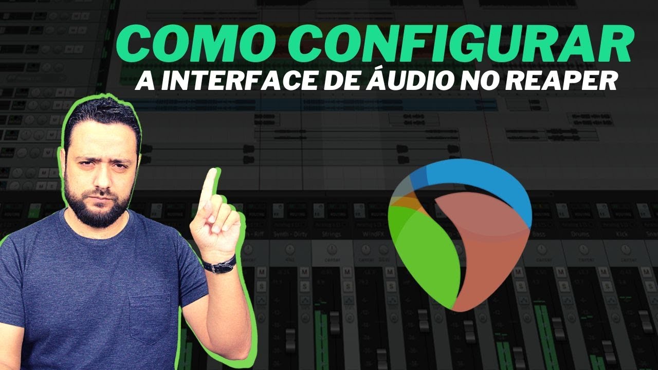 COMO CONFIGURAR Sua Interface De Áudio No REAPER - YouTube