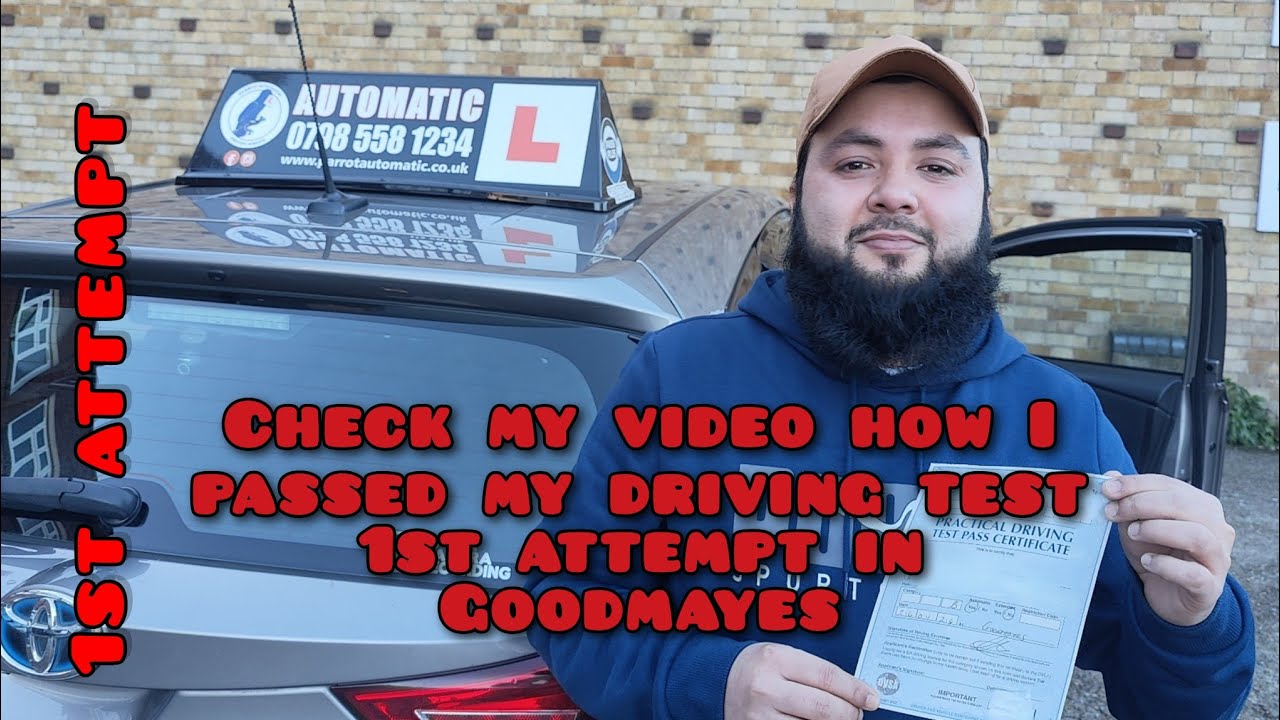 Goodmayes test route 8:20am | Check my video how I passed my driving ...