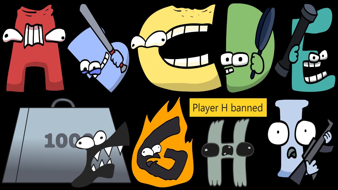 Alphabet Reverse toy (All Letter.. FROM O) BUT THEY ALL IN BATTLE ROYAL ...