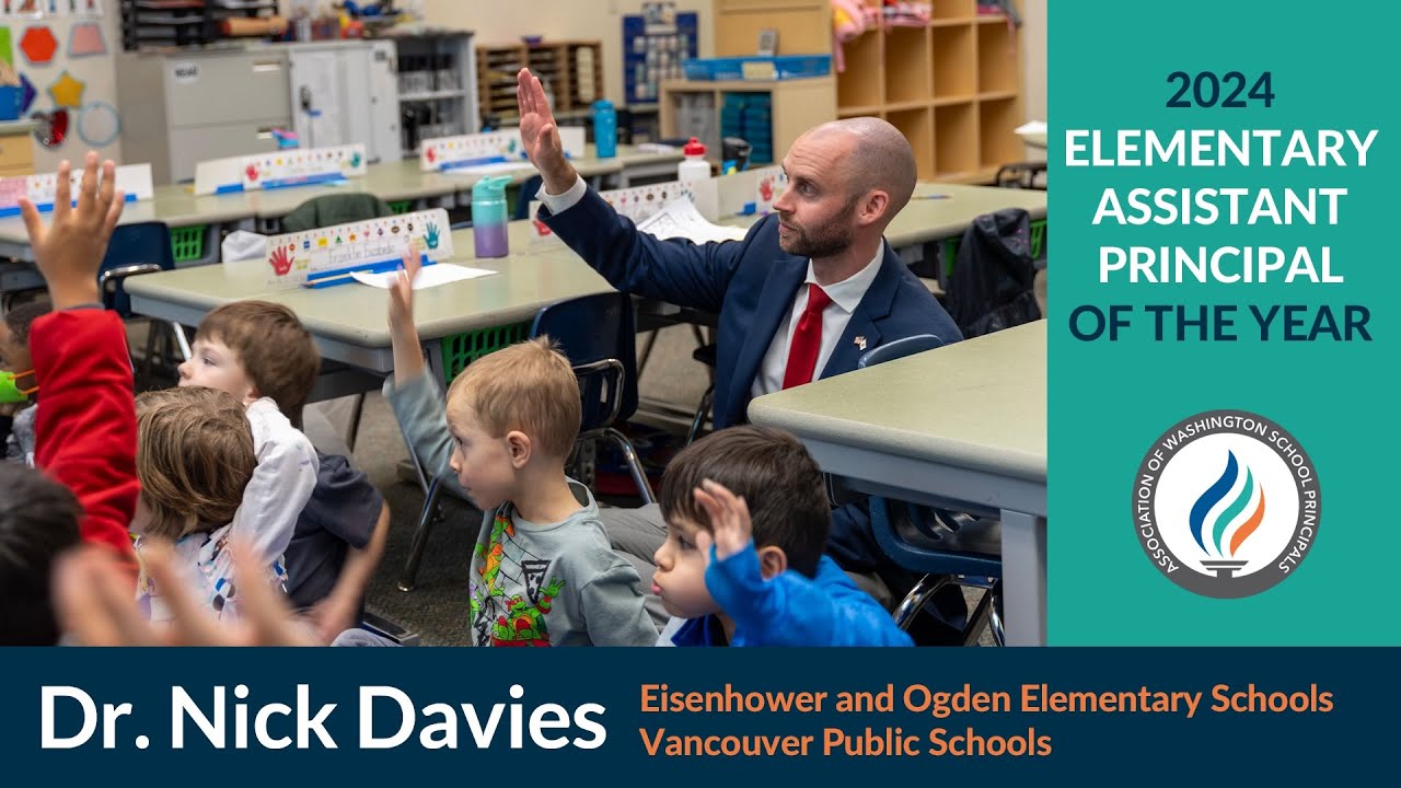 Dr. Nick Davies | 2024 Washington State Elementary Assistant Principal ...