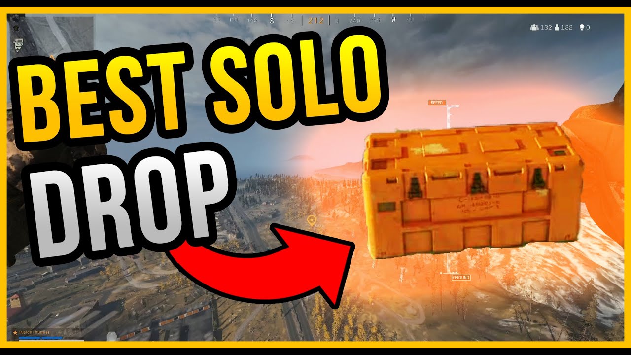 WARZONE: BEST SOLO DROP LOCATION - Call of Duty Warzone Battle Royal ...