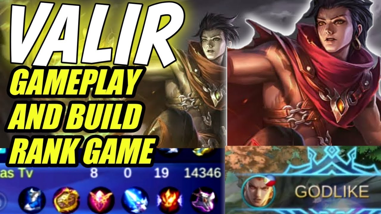VALIR BUILD AND GAMEPLAY IN RANK GAME - MAY 2020 - YouTube