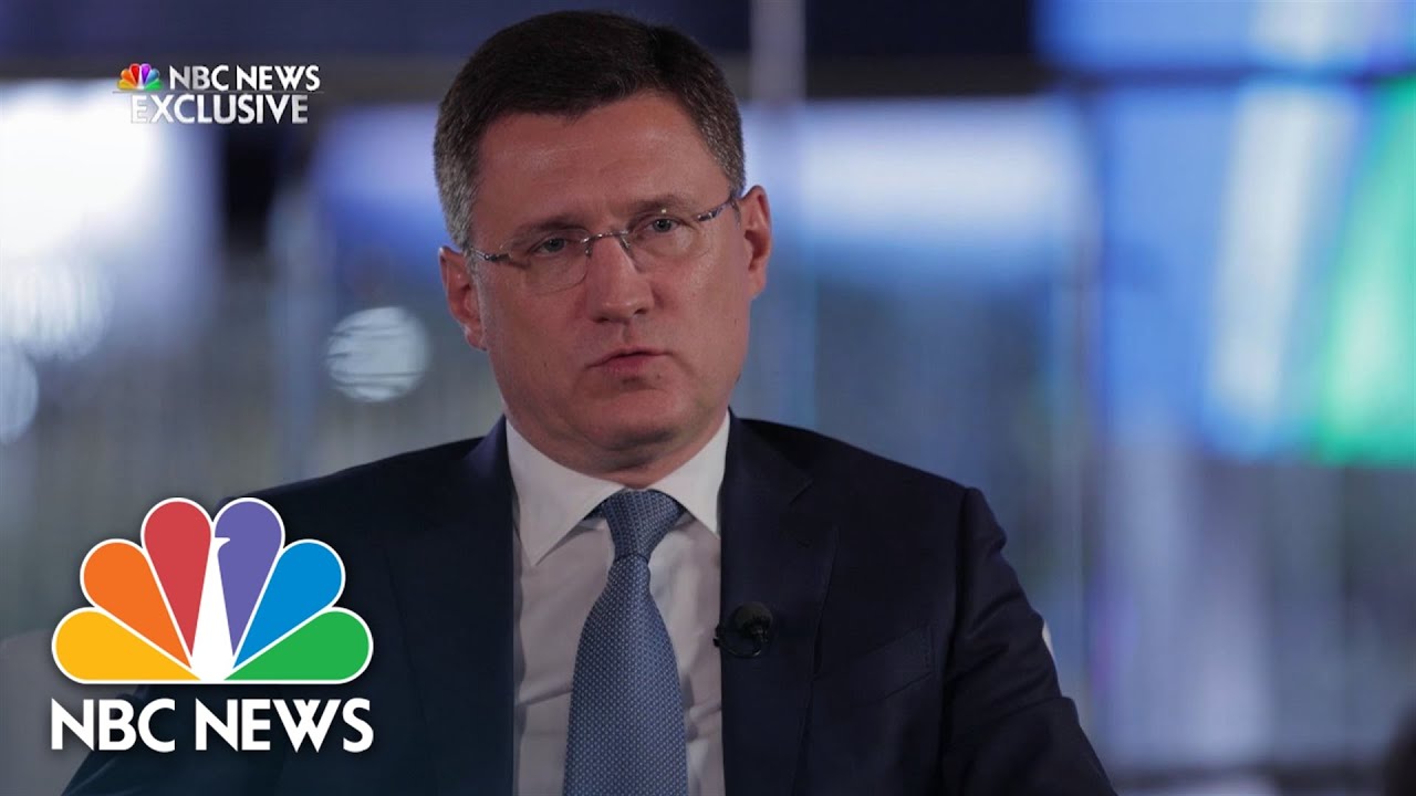 EXCLUSIVE: Russian Deputy Prime Minister Alexander Novak Full Interview ...
